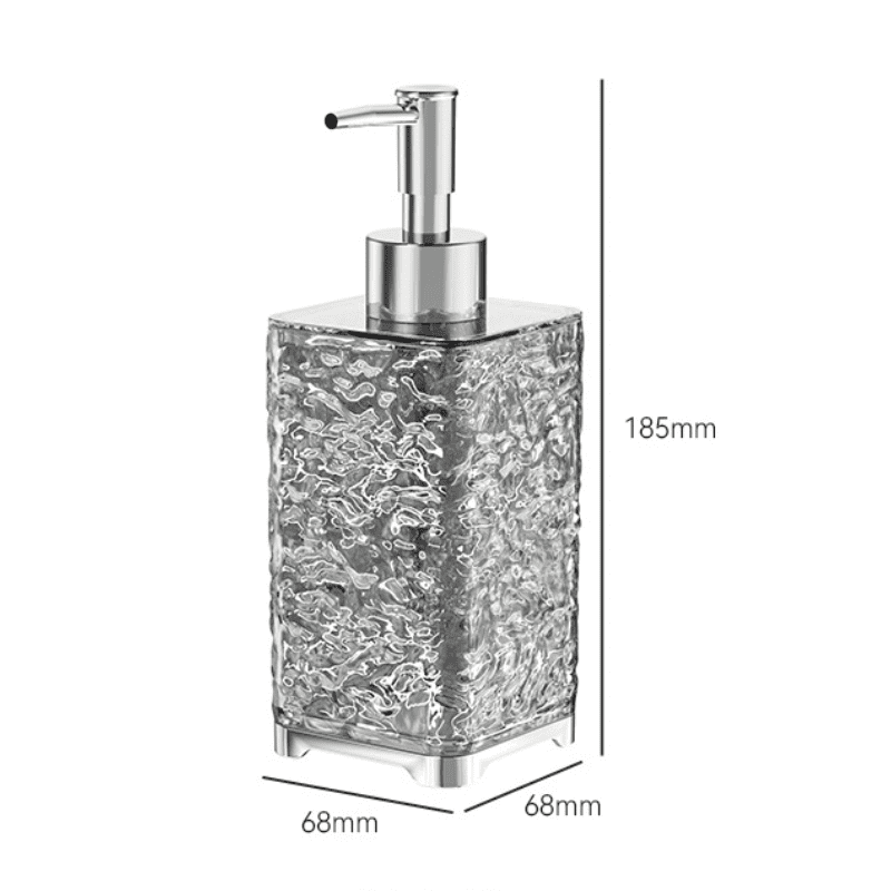Luxury Bathroom Soap Dispenser Reusable Hand Pump Dispenser Bottle ...