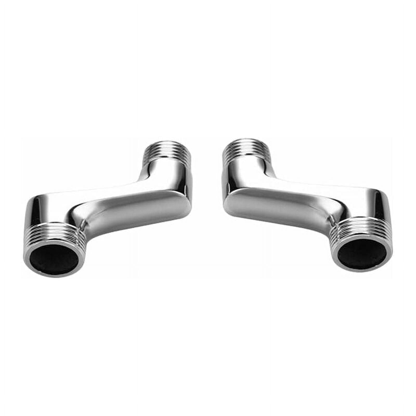 Luxury Bathroom Upgrade: Wall Mount Solid Brass Chrome Clawfoot Tub ...