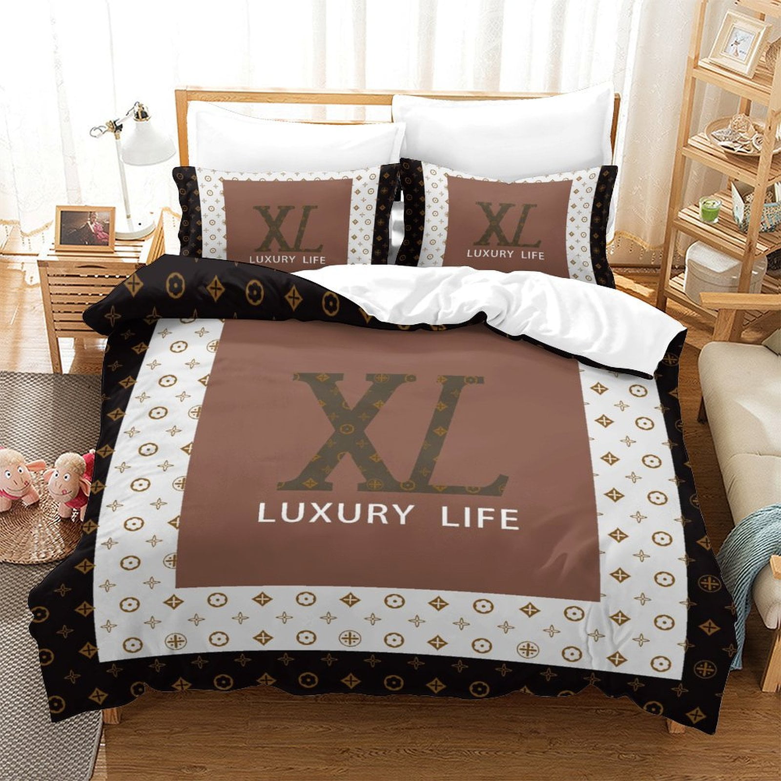 Luxury Bedroom Decor Adult Highend Bedspreads Duvet Cover Quilt Cover ...