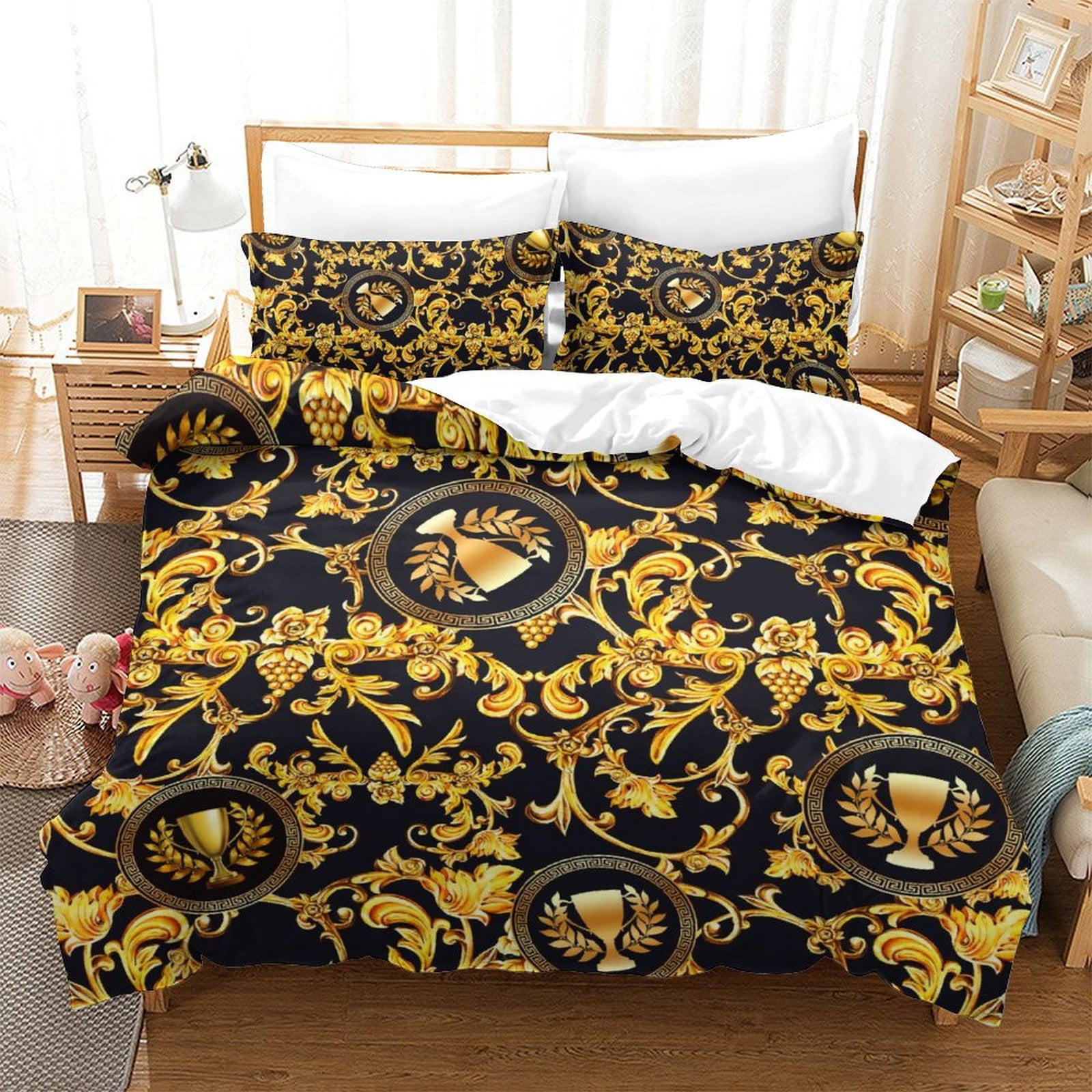 Luxury Bedroom Decor Adult Highend Bedspreads Duvet Cover Quilt Cover ...