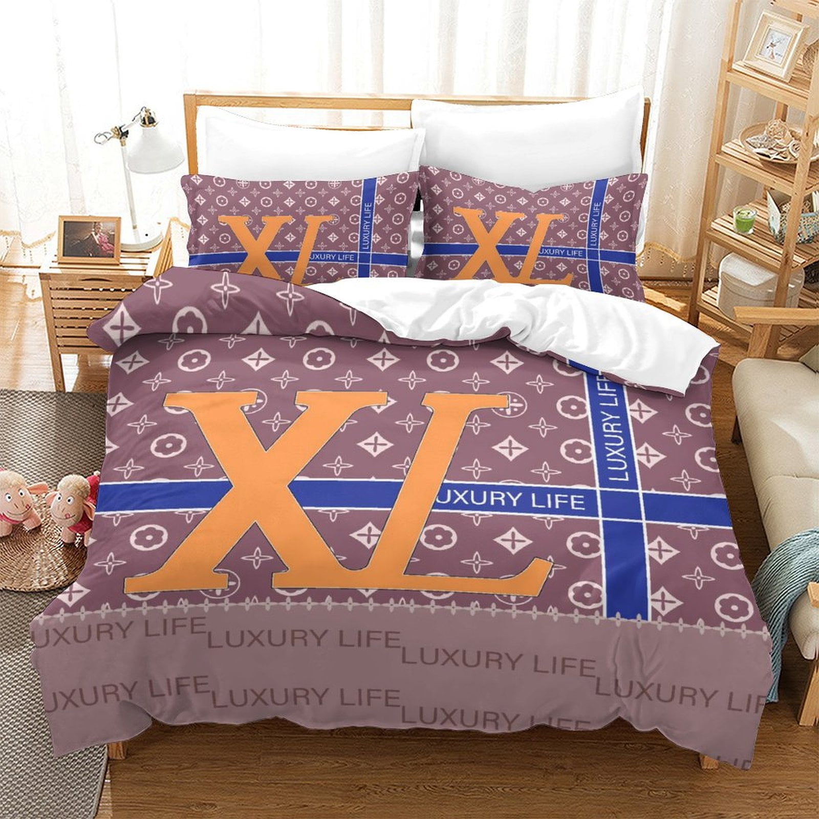 Luxury Bedroom Decor Adult Highend Bedspreads Duvet Cover Quilt Cover ...