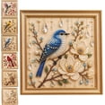 Luxury Bird Pearl Art DIY Kit for Adults, Special Shaped Owl Beaded Art ...