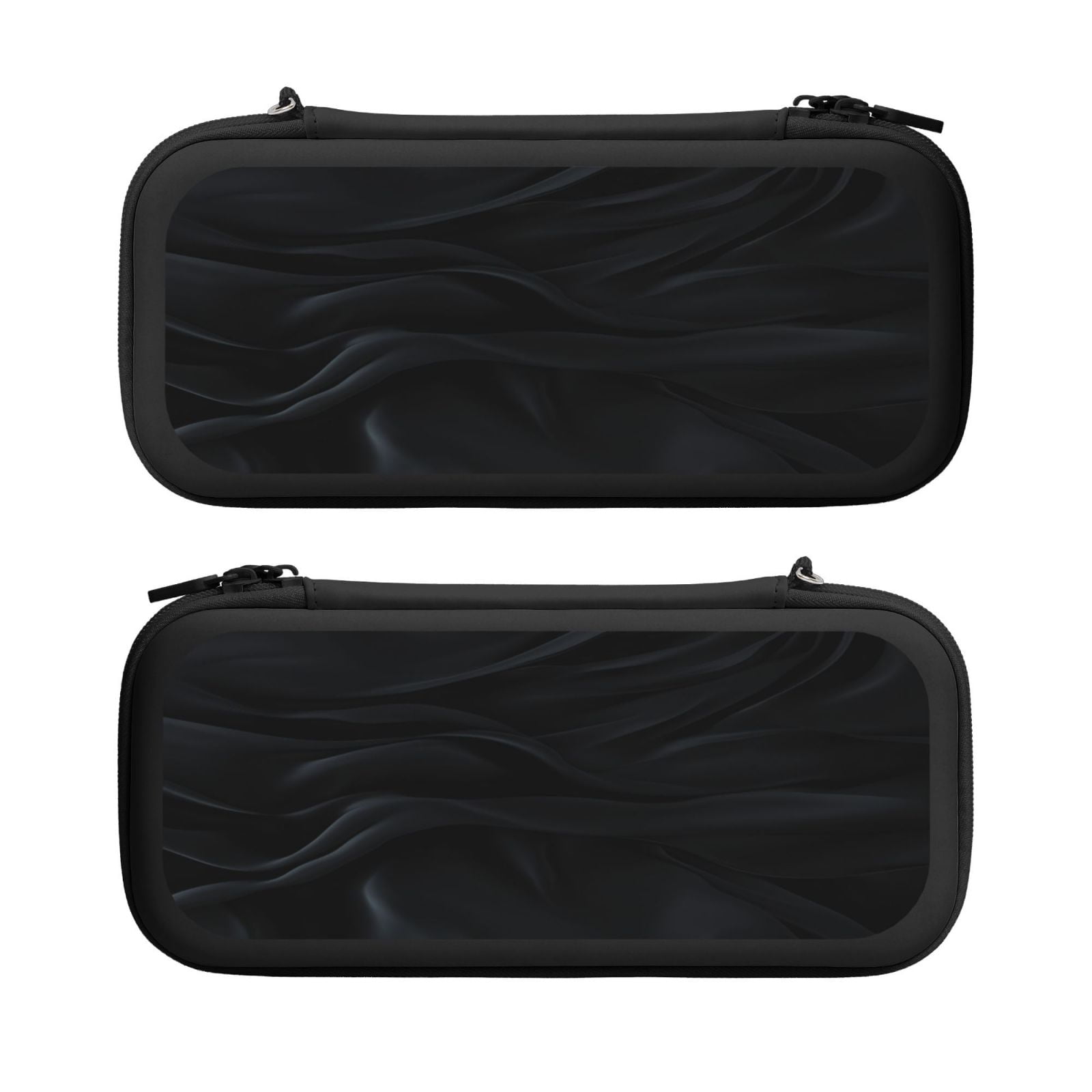 Luxury Black Soft Silk Flatlay Background, Carrying Case For Nintendo ...