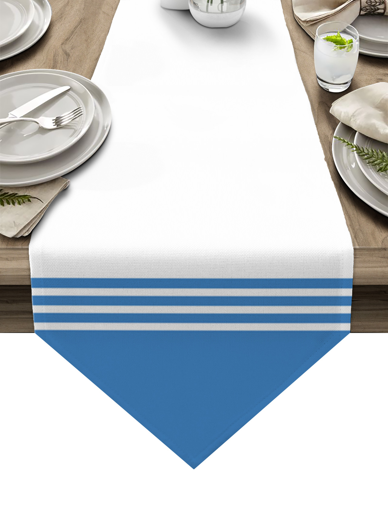 Luxury Black Yellow Stripes Table Runner Coffee Table Wedding Banquet ...