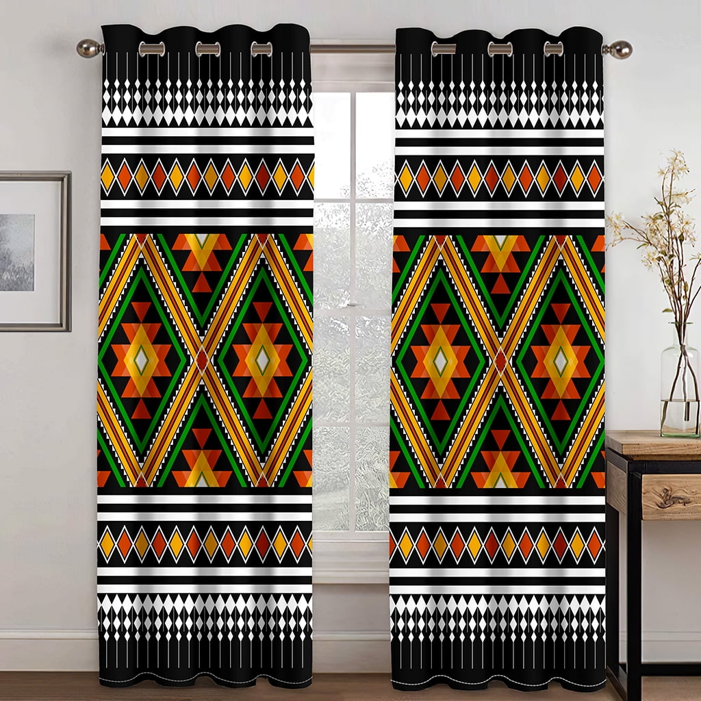 Luxury Bohemia Baroque Gothic Saba Abstract Window Curtains Blinds for ...