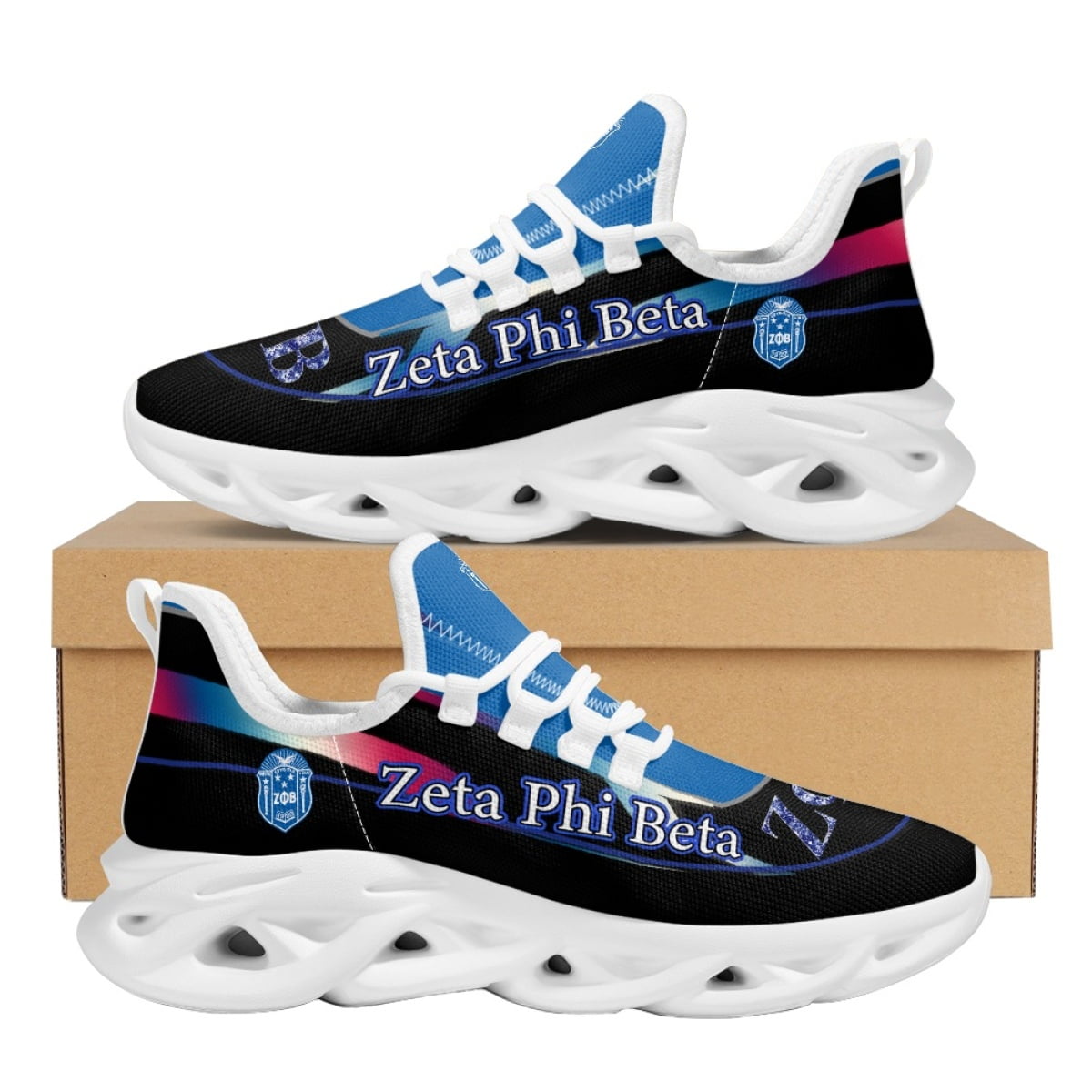 Luxury Brand Outdoor Mesh Sneakers Zeta Phi Beta Design Platform Shoes ...