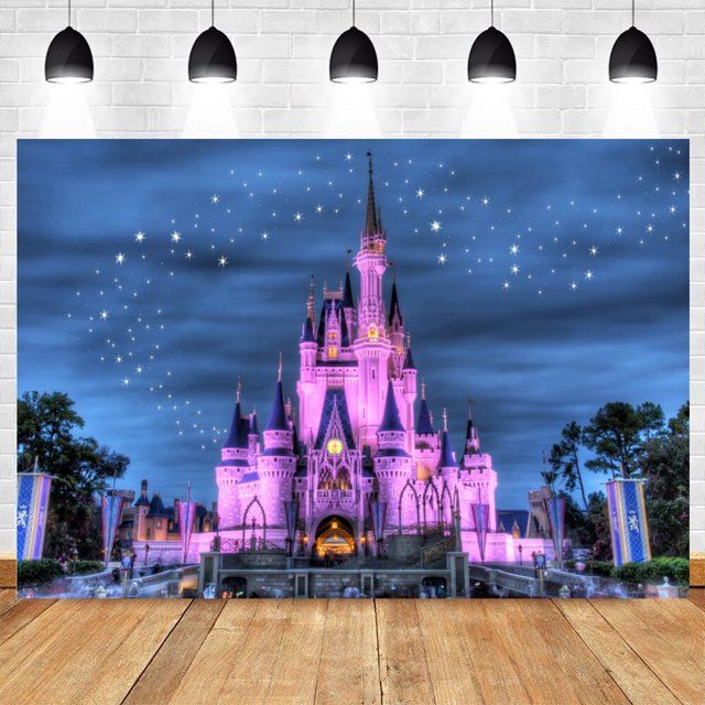 Luxury Castle Palace Church Scene Photography Backdrop Dreamy Flower ...