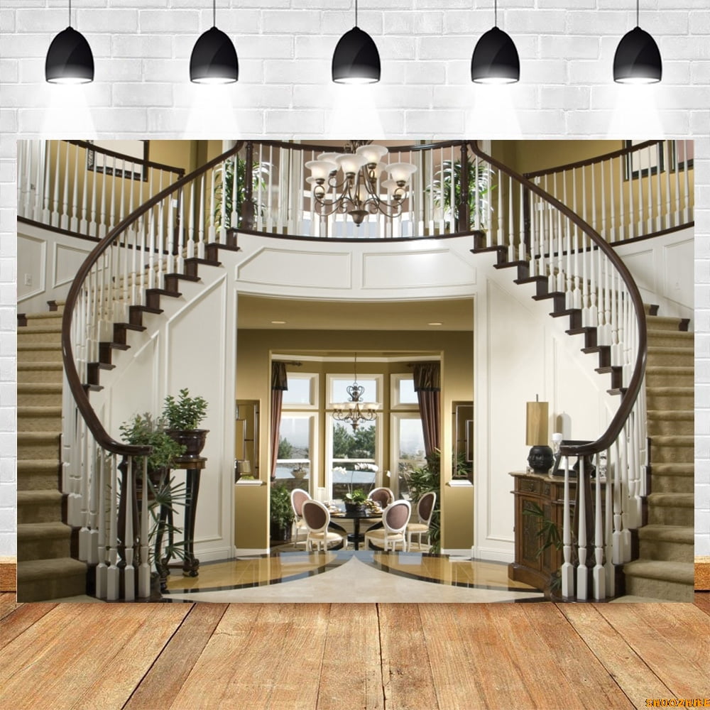 Luxury Castle Photography Backdrop Old Church Red Carpet Stairs Wedding ...