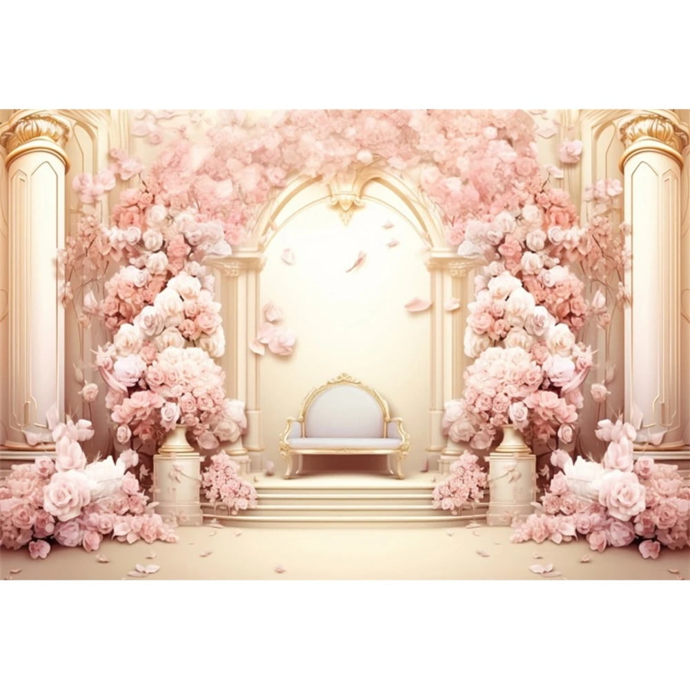 Luxury Castle Stage Backdrop Princess Prince Vintage Castle Shooting ...
