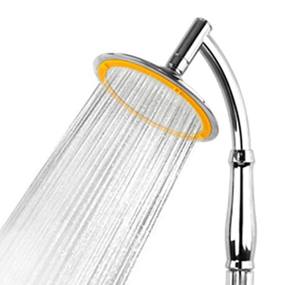 Luxury Chrome Finish Rain Shower Head, Adjustable Replacement with Tool ...