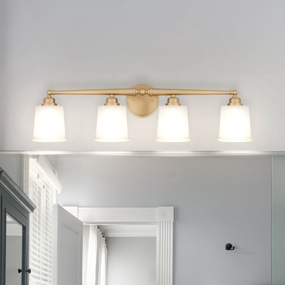 Luxury Classic Bath Light, Large Size: 8.5''H x 32''W, with English ...
