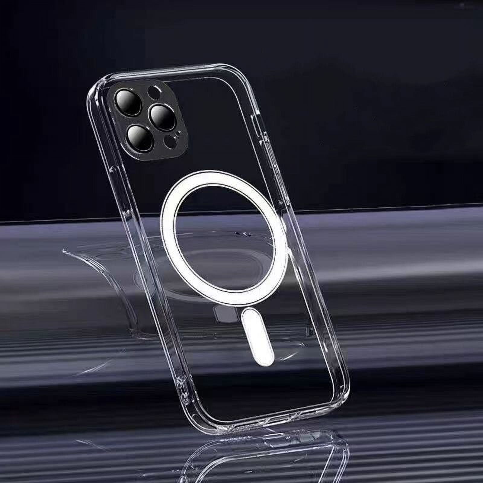 Luxury Clear Acrylic Case For Magsafe For iPhone 15 14 13 12 11 Pro Max ...