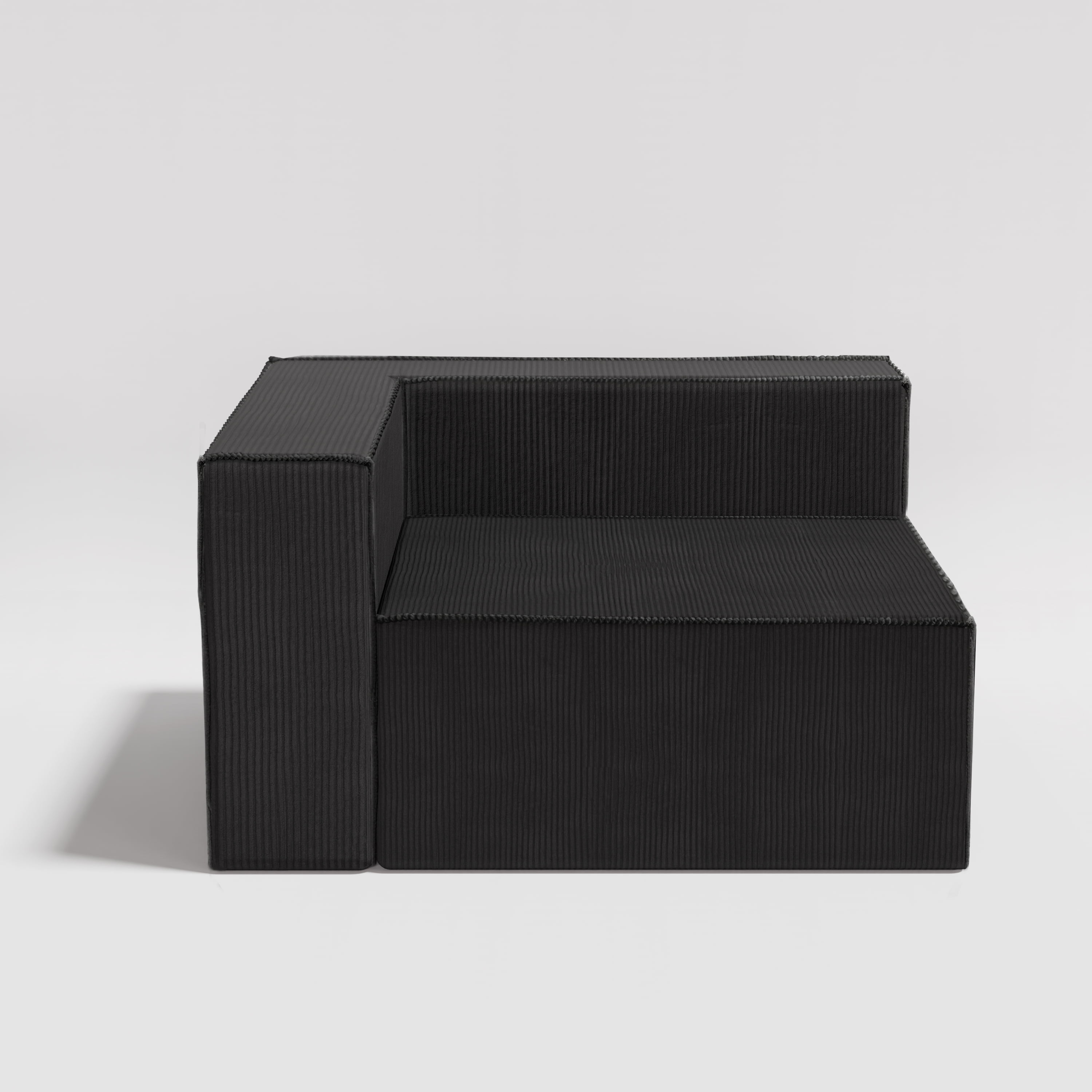 Luxury Compression Module Couch,Chenille,Thick Seat,Soft Sectional Sofa ...