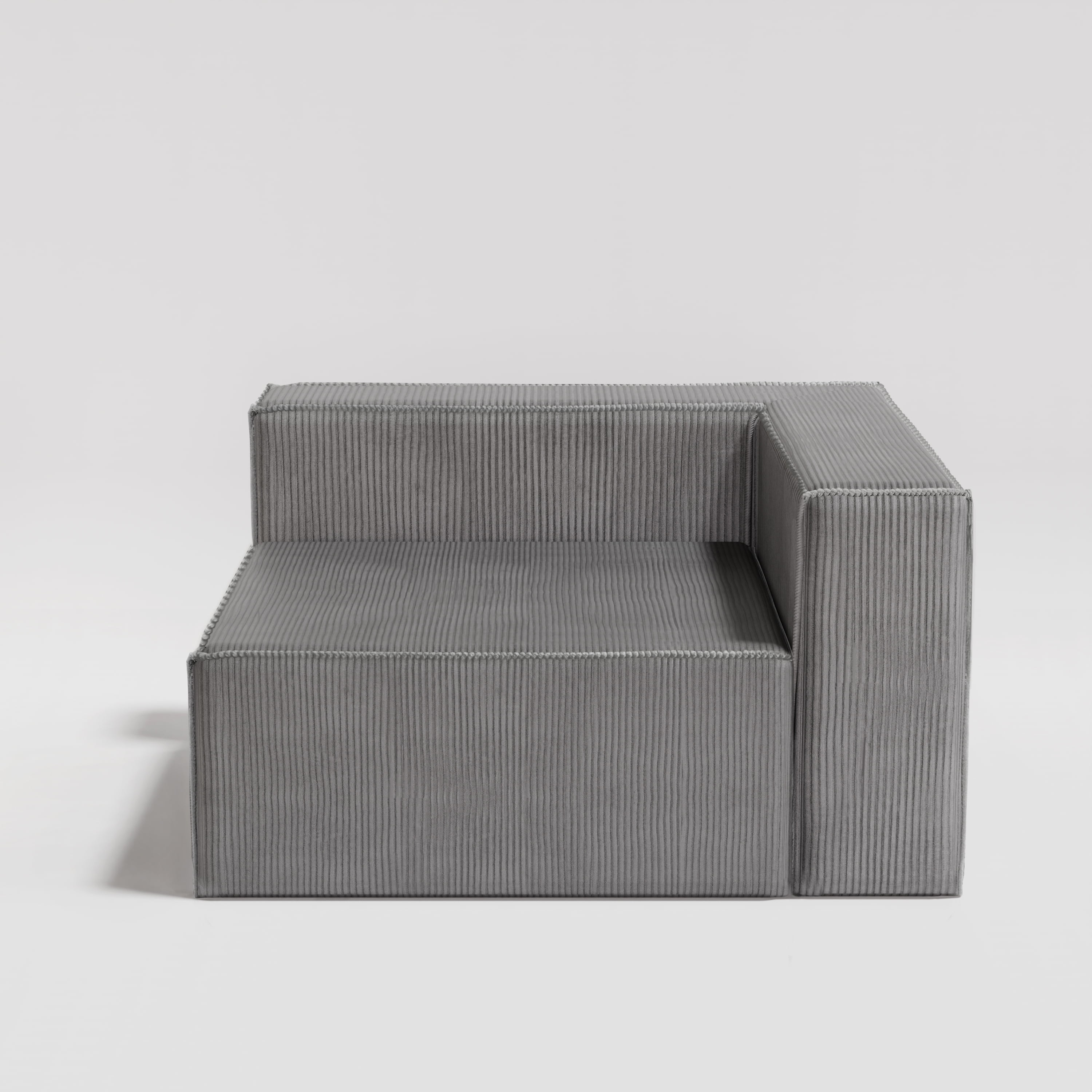 Luxury Compression Module Couch,Chenille,Thick Seat,Soft Sectional Sofa ...