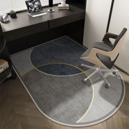 FreeLung Office Chair Mat for Carpet & Hardwood Floors, 48" x 36" Floor ...