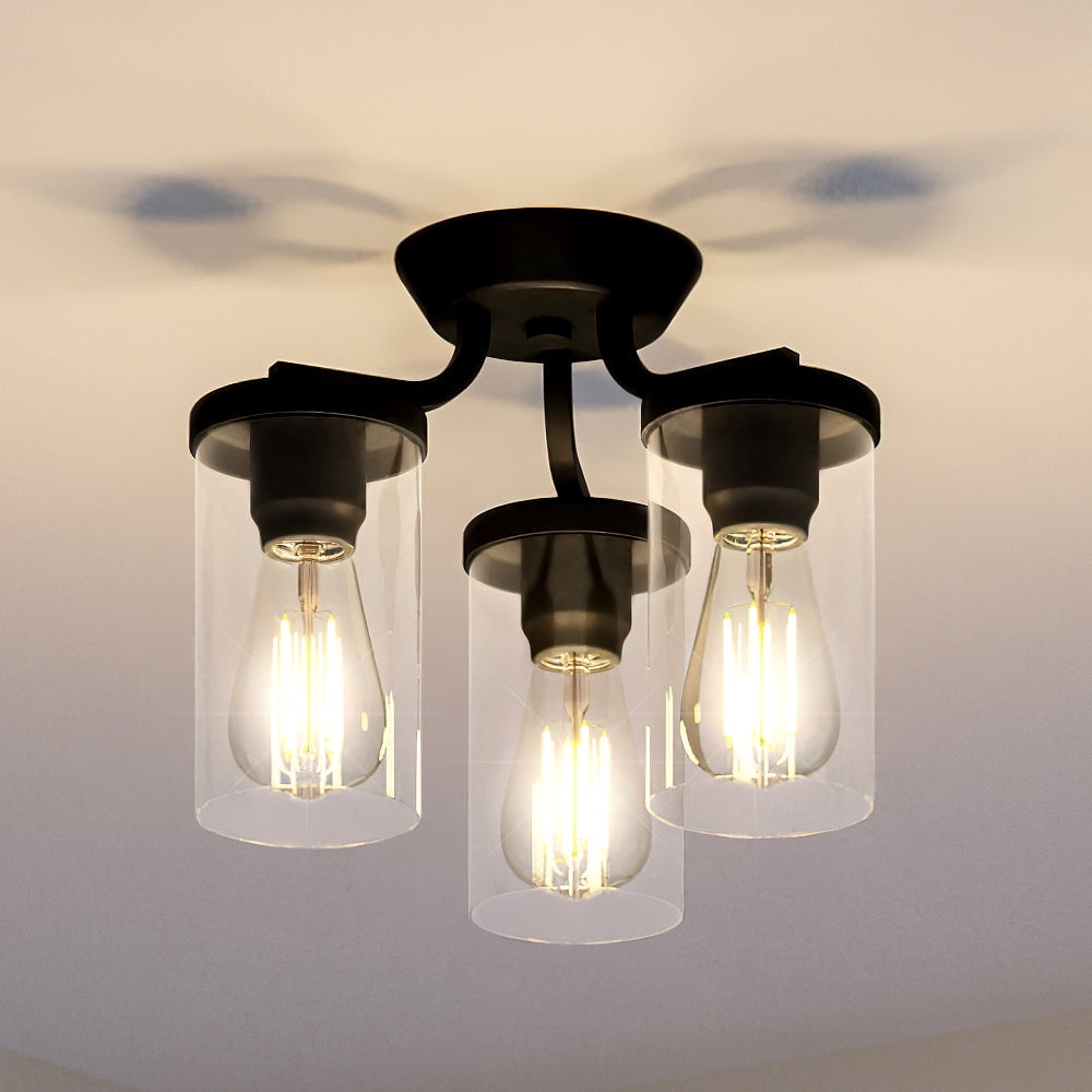 Luxury Contemporary Ceiling Light, 10.5H x 13W, with Modern Style ...
