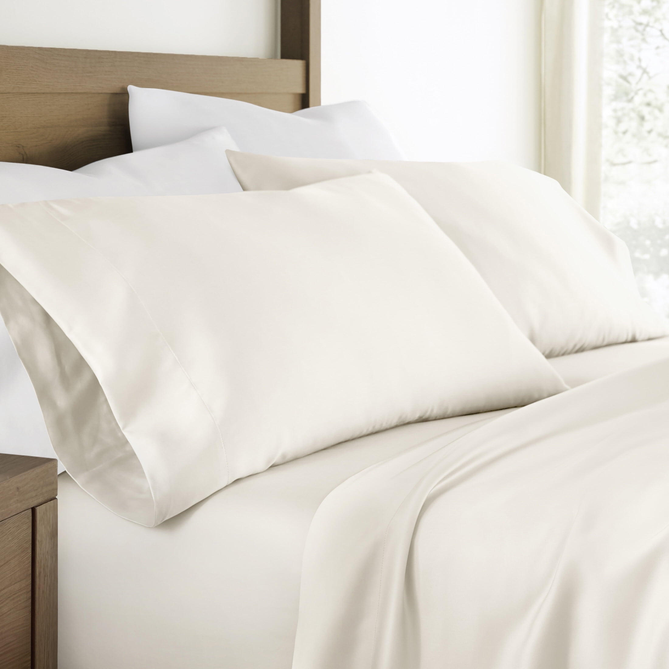 Luxury Cooling 100% Rayon From Bamboo Silky Soft Pillowcases by Comfort ...