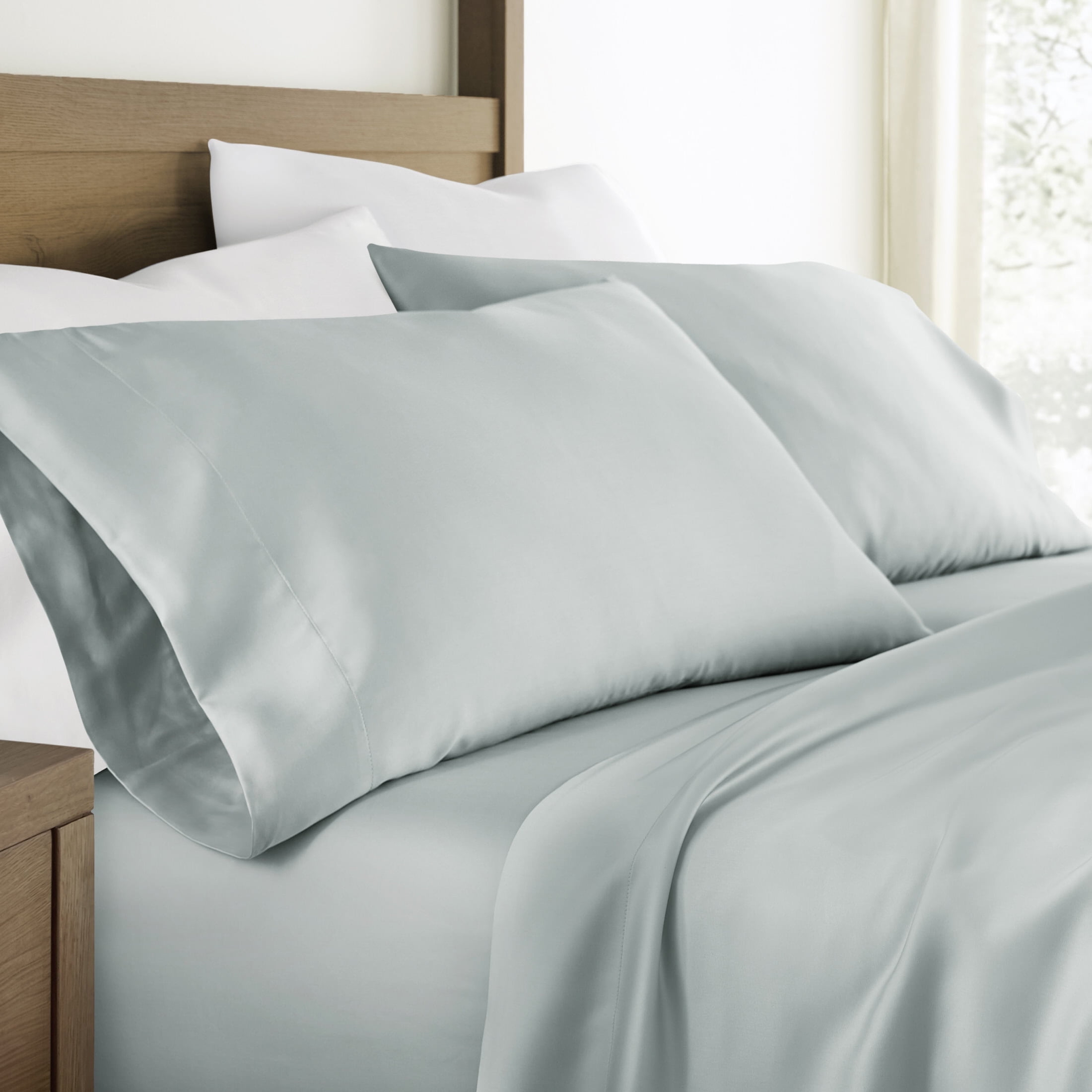 Luxury Cooling 100% Rayon From Bamboo Silky Soft Pillowcases by Comfort ...