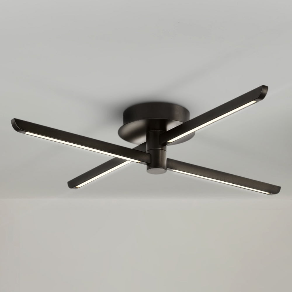 Luxury Cosmopolitan Ceiling Light, Matte Black, UHP4821 - Walmart.com