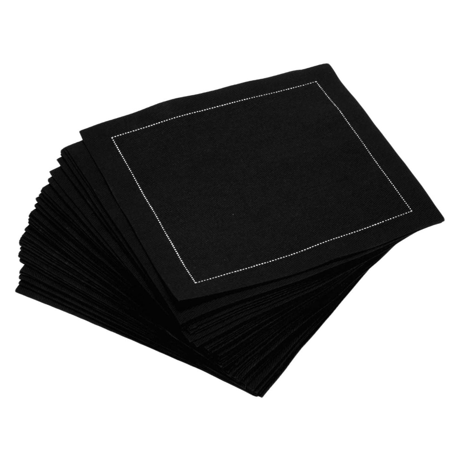 Luxury Cotton Cloth Cocktail Napkins - Bar Napkins, Party Napkins ...