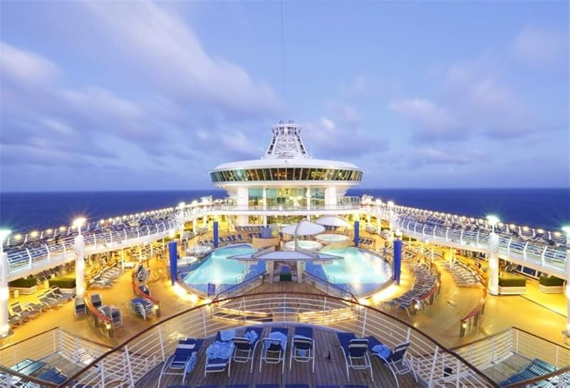 Luxury Cruise Backdrop for Photography Sea Vacation Background Ship ...