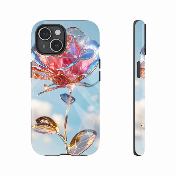 Luxury Crystal Clear iPhone Case with Sparkling Design – Perfect for ...