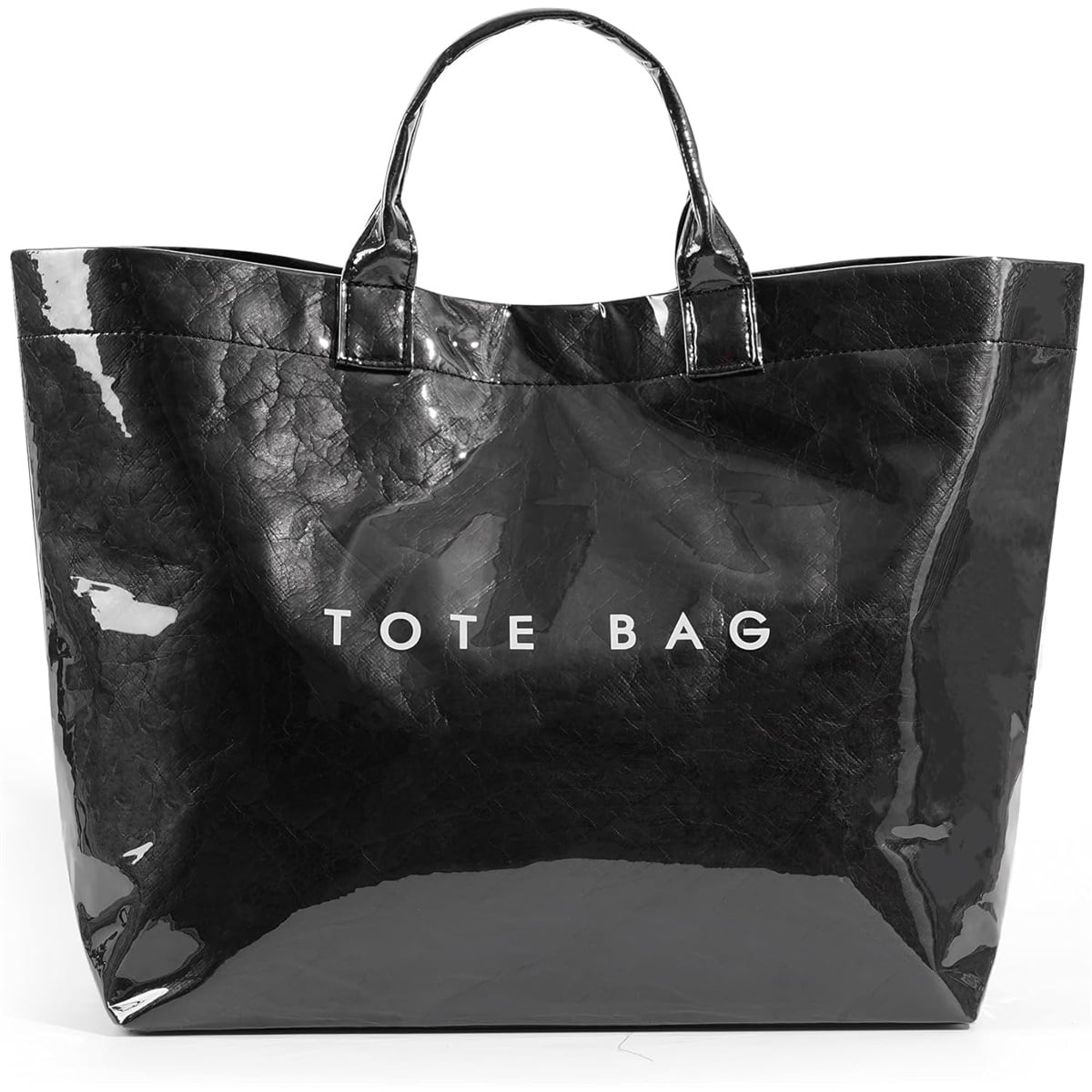 Luxury Designer PVC Tote Bag for Women Large Clean Plastic Tote Bag ...