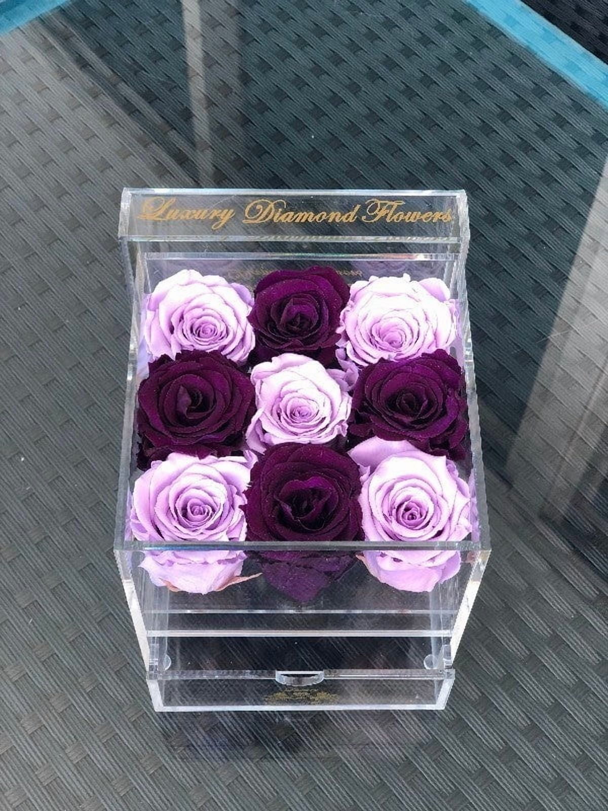 Luxury Diamond Flowers Jupiter 9 Mix Roses Last Years - Rose Color ...