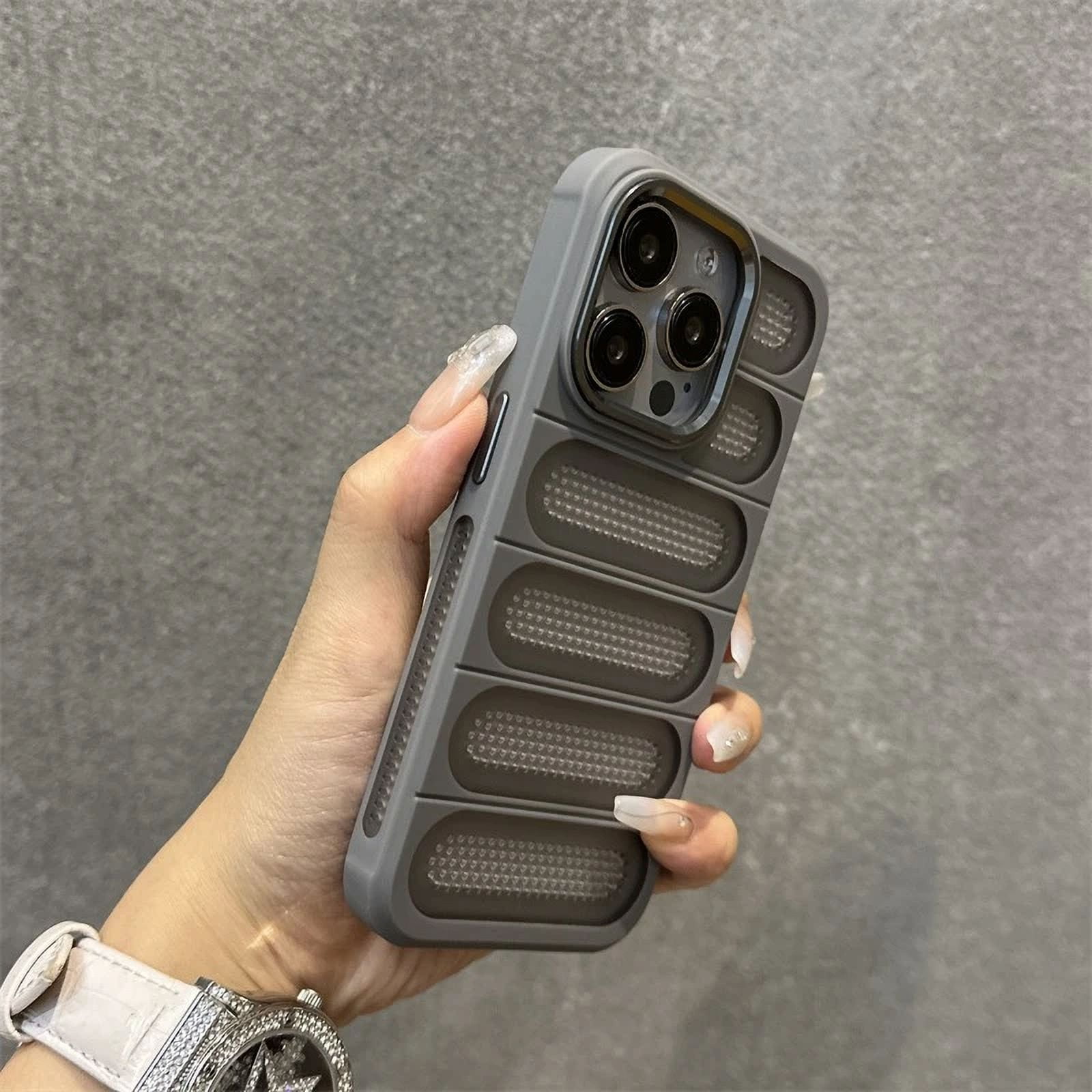 Luxury Dissipate Heat Phone Case for iPhone 11 12 13 14 15 16 Pro Max ...