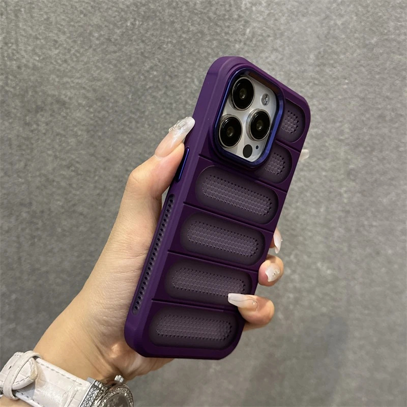 Luxury Dissipate Heat Phone Case for iPhone 11 12 13 14 15 16 Pro Max ...