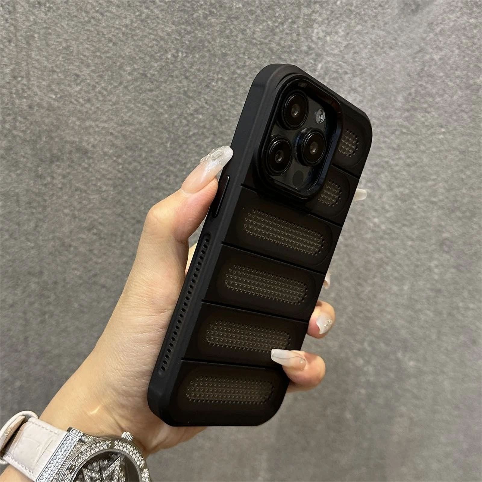 Luxury Dissipate Heat Phone Case for iPhone 11 12 13 14 15 16 Pro Max ...