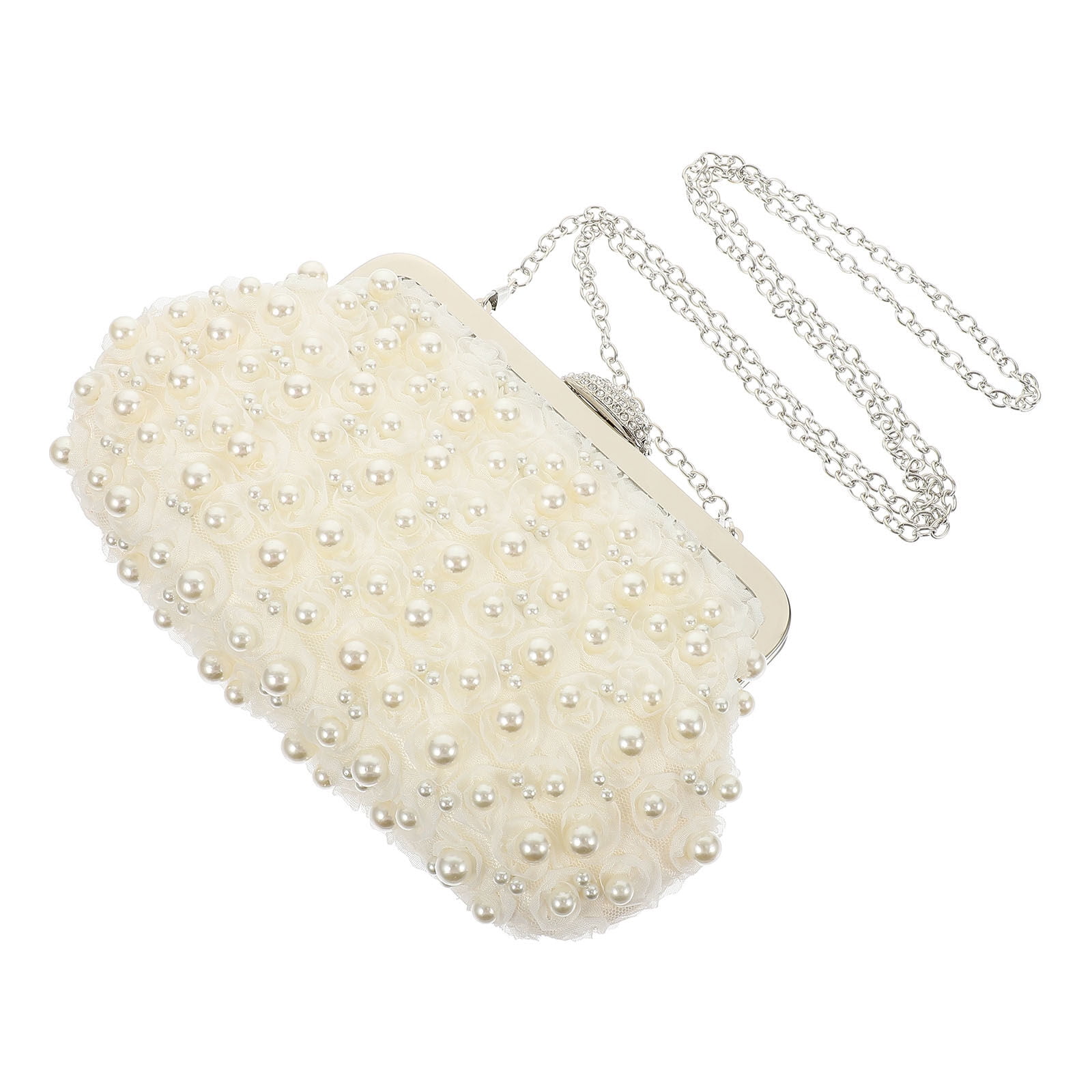 Luxury Evening Pearl Clutch Bag Women Lady Party Prom Wedding Small ...