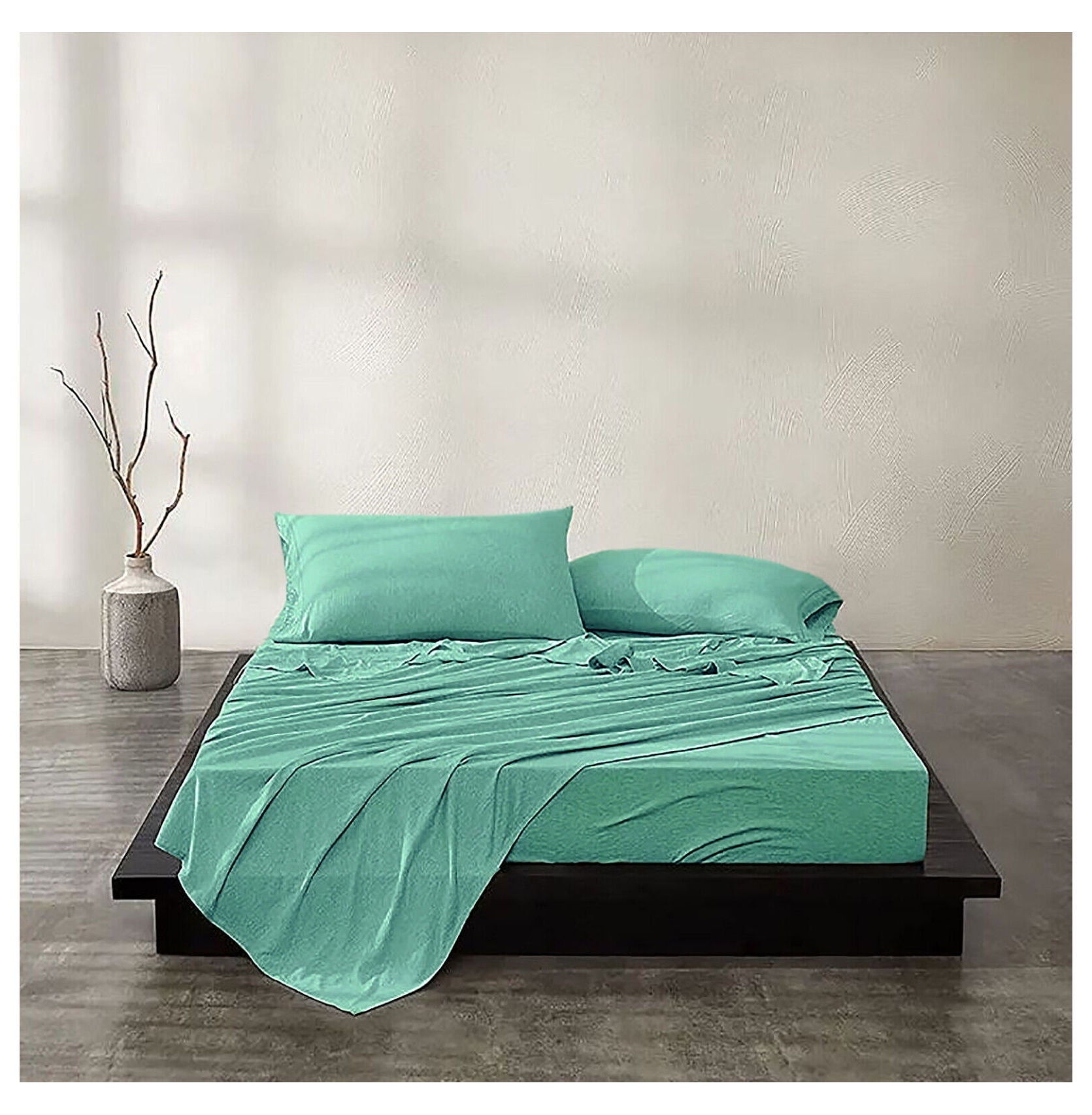 Luxury Extra Soft 12 Inches Deep Pocket Breathable Sheet Set - Walmart.com