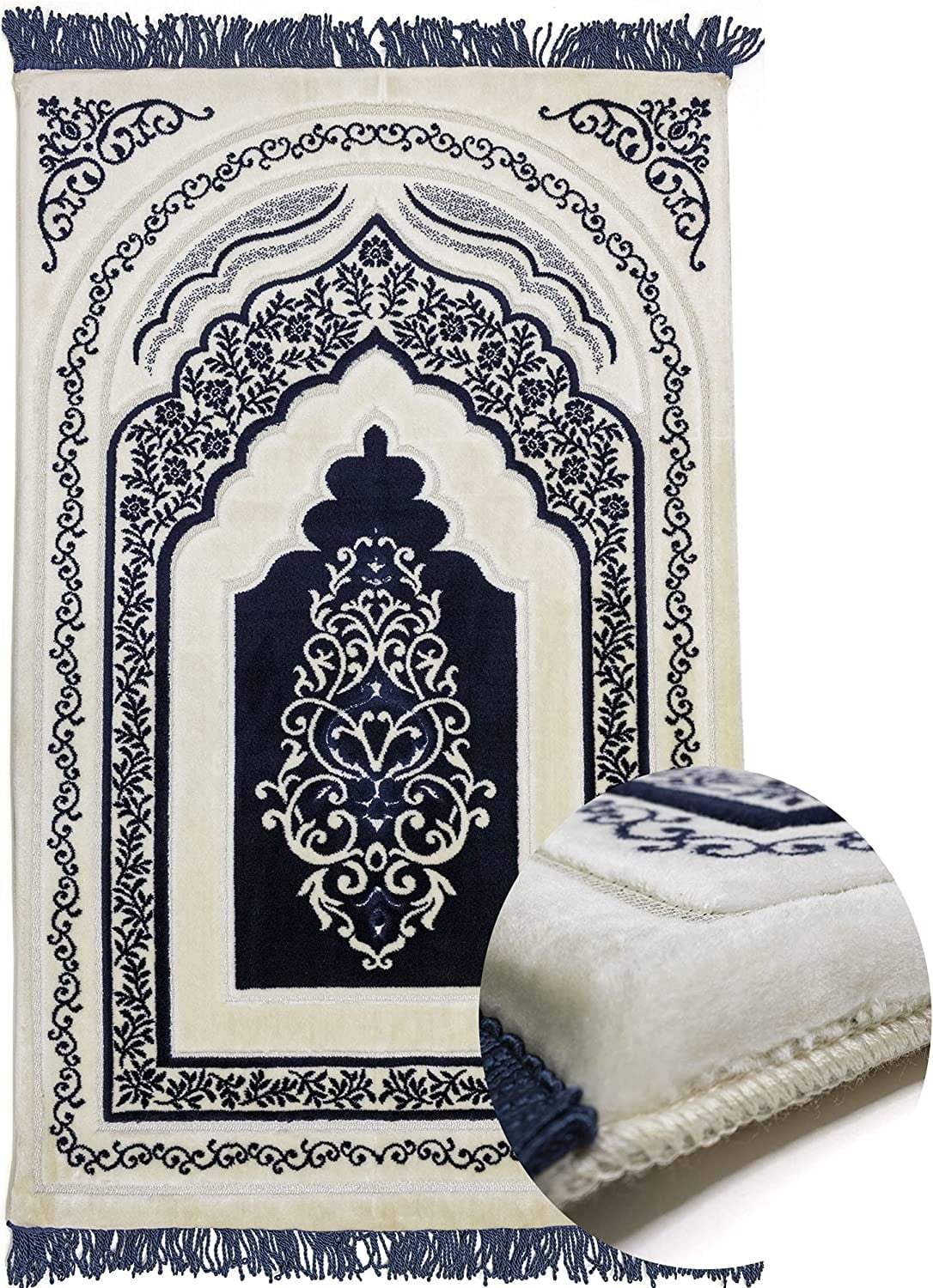 Luxury Foam Prayer Rug | Padded Cushion Janamaz Sajjada | One Inch ...