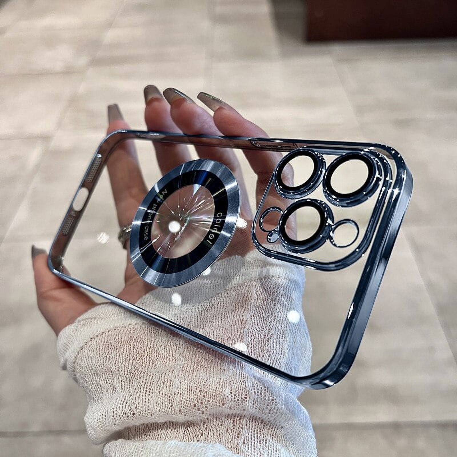 Luxury For Magsafe Plating Magnetic Phone Case For iPhone 15 11 12 13 ...