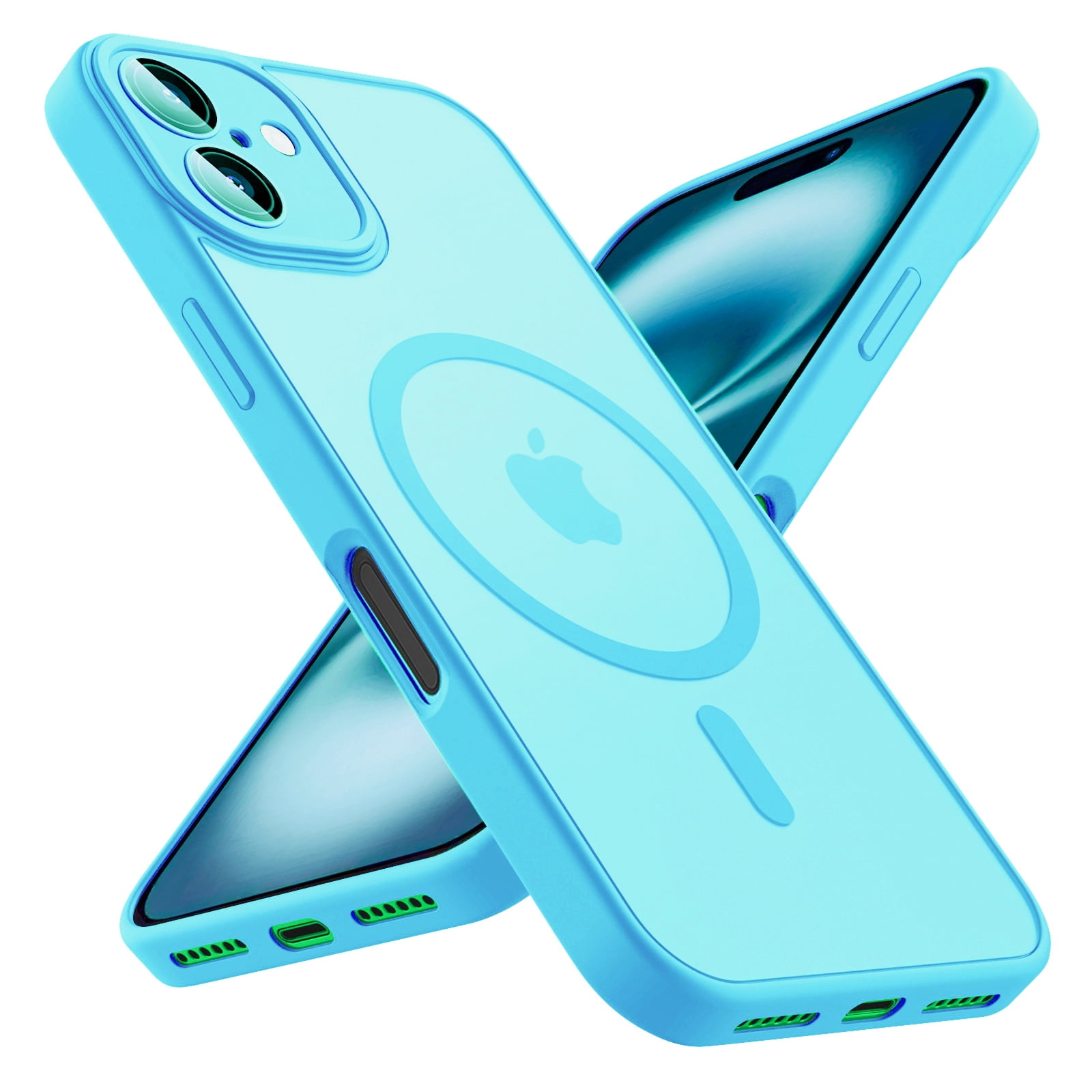 Luxury Frosted Phone Case For iPhone 16 15 14 13 12 11 Pro Max Plus 17 ...