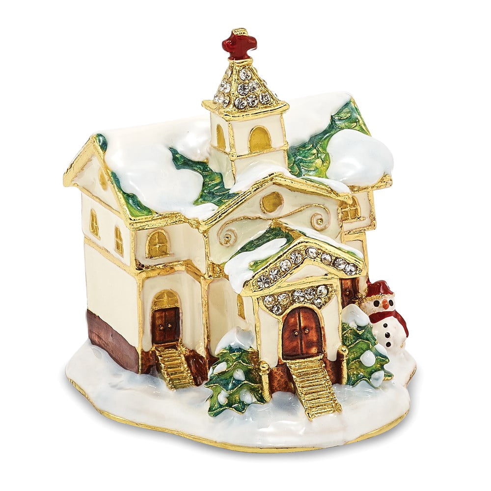 Luxury Giftware Pewter Bejeweled Crystals Gold-tone Enameled REJOICE ...