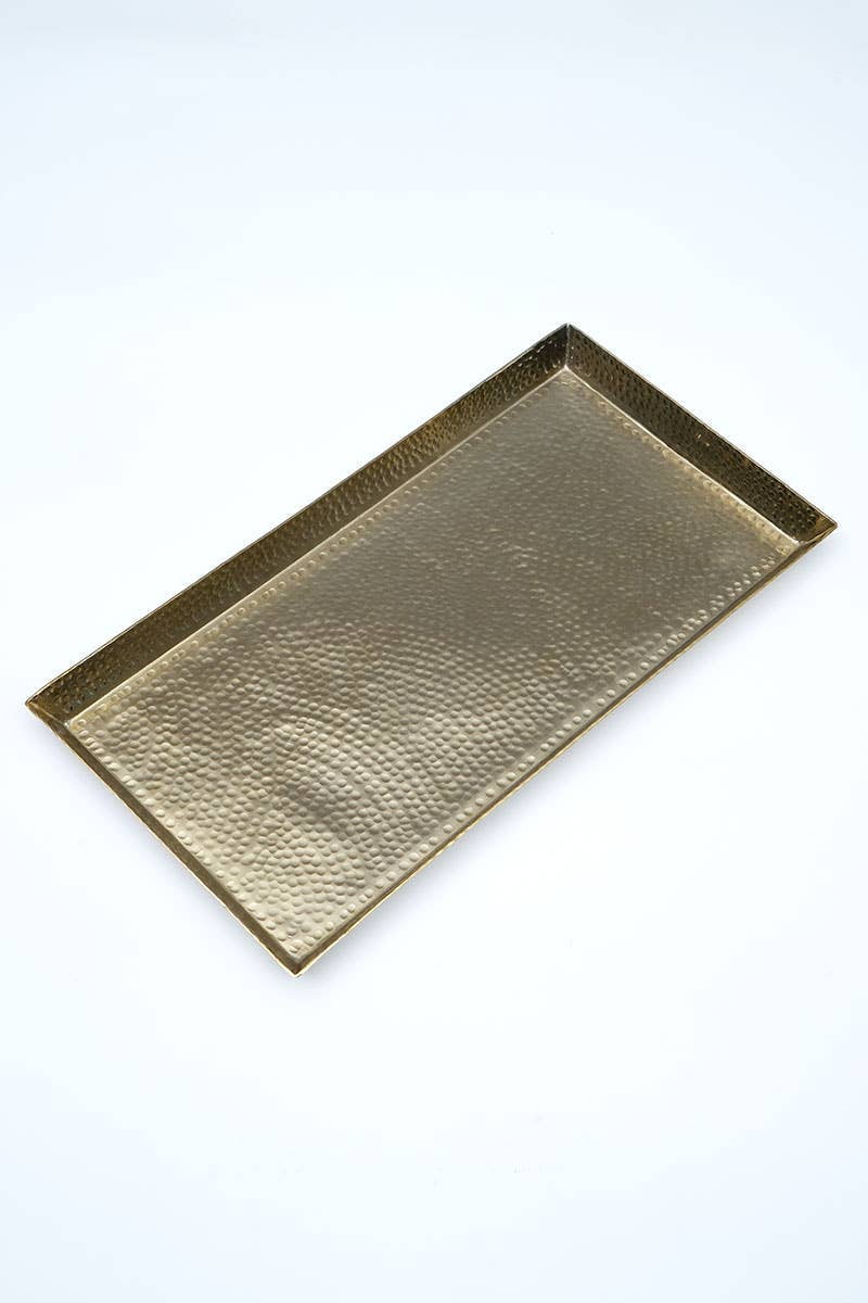 Luxury Golden Metal Trays – Stylish Decorative & Functional Accents, 17 ...
