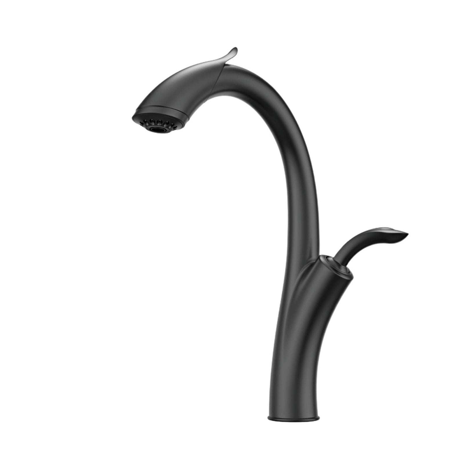 Luxury Gun Grey Kitchen Faucet, Creative Pull-out Design Single Control ...