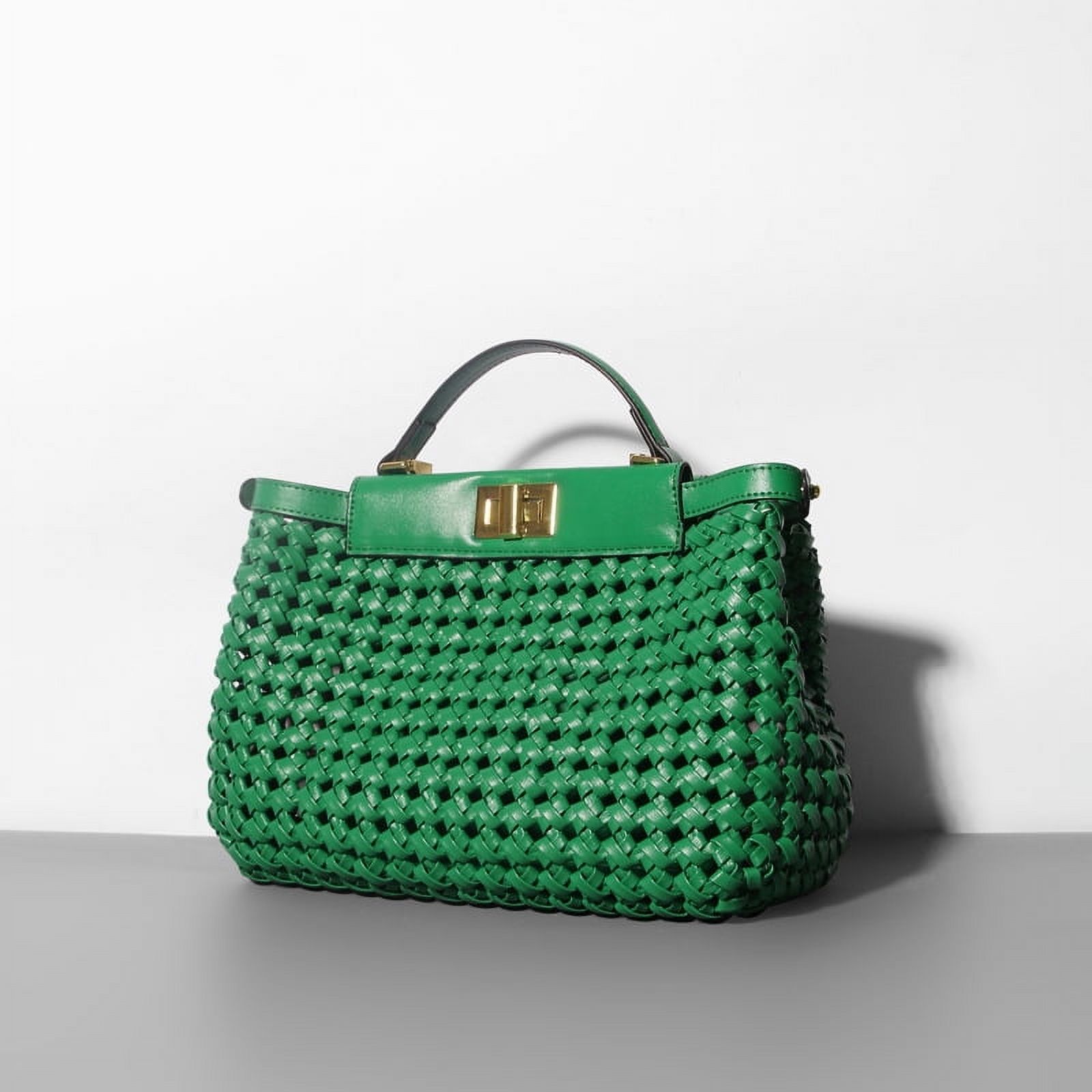 Luxury Hollow Woven Tote Bag Premium Handbag Crossbody Shoulder Bag ...