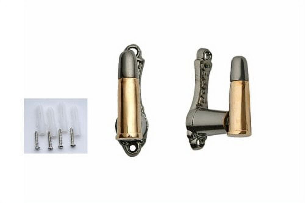 Luxury Home Cartridge Shell Gun and Sword Holder, Brass, Set of Two ...