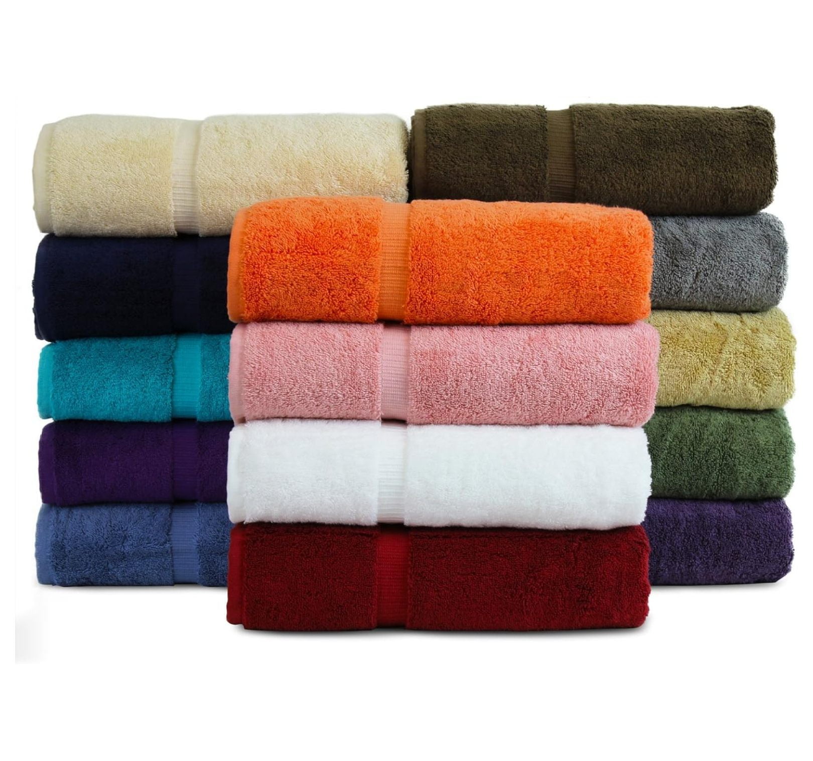 Luxury Hotel & Spa Collection Highly Absorbent, Quick Dry 100% Turkish ...