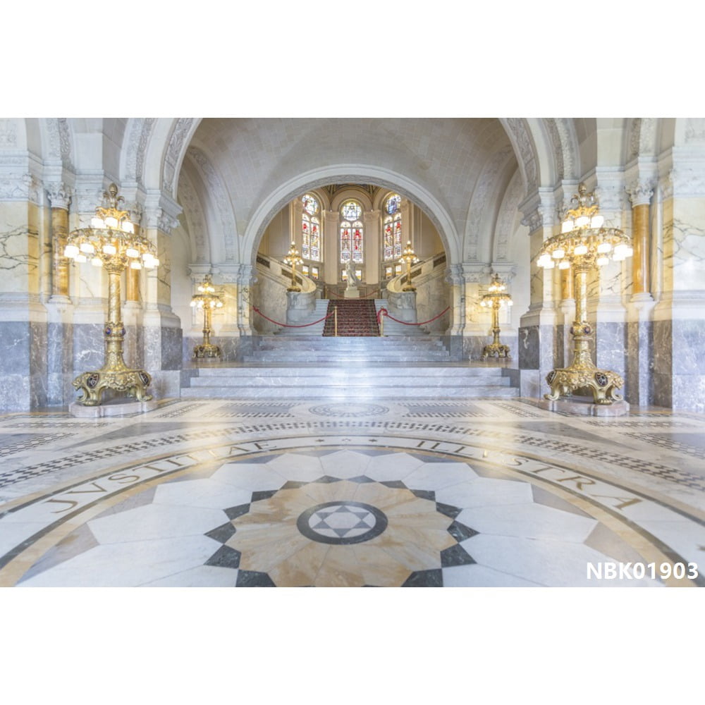 Luxury House Pillars Chandelier Vintage Portrait Photography Backdrops ...