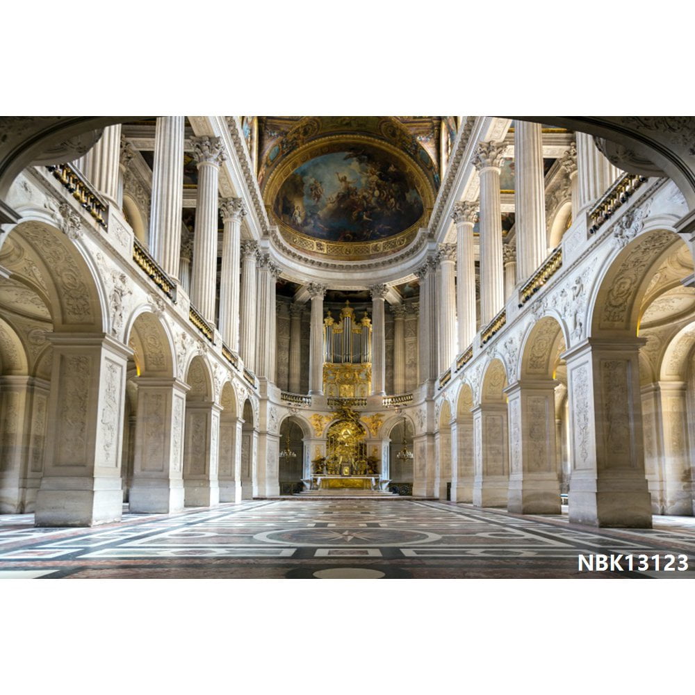 Luxury House Pillars Chandelier Vintage Portrait Photography Backdrops ...