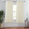 Luxury Ivory Velvet Curtains Heavy Thick Thermal Insulated Curtains ...