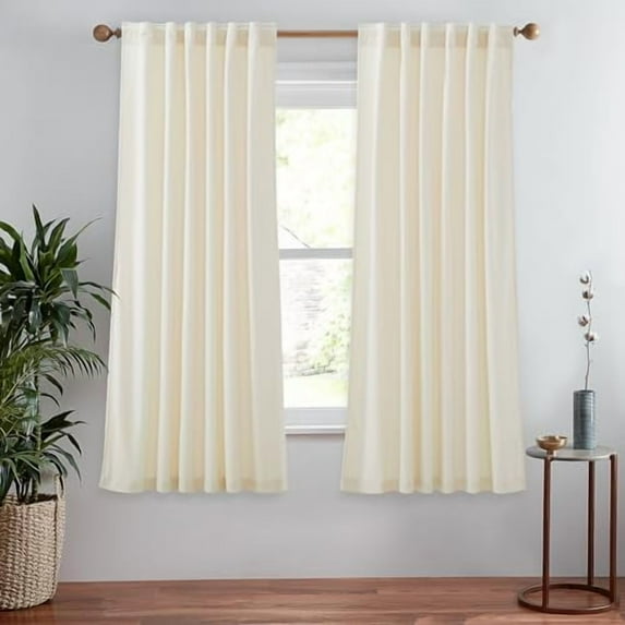 Luxury Ivory Velvet Curtains Heavy Thick Thermal Insulated Curtains ...