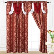 Ellery Homestyles Vickery Printed Trellis Rod Pocket Curtain Panel Pair ...