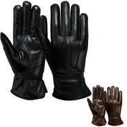 Rothco Black D-3A Leather Gloves - 3383 - 4 - Walmart.com