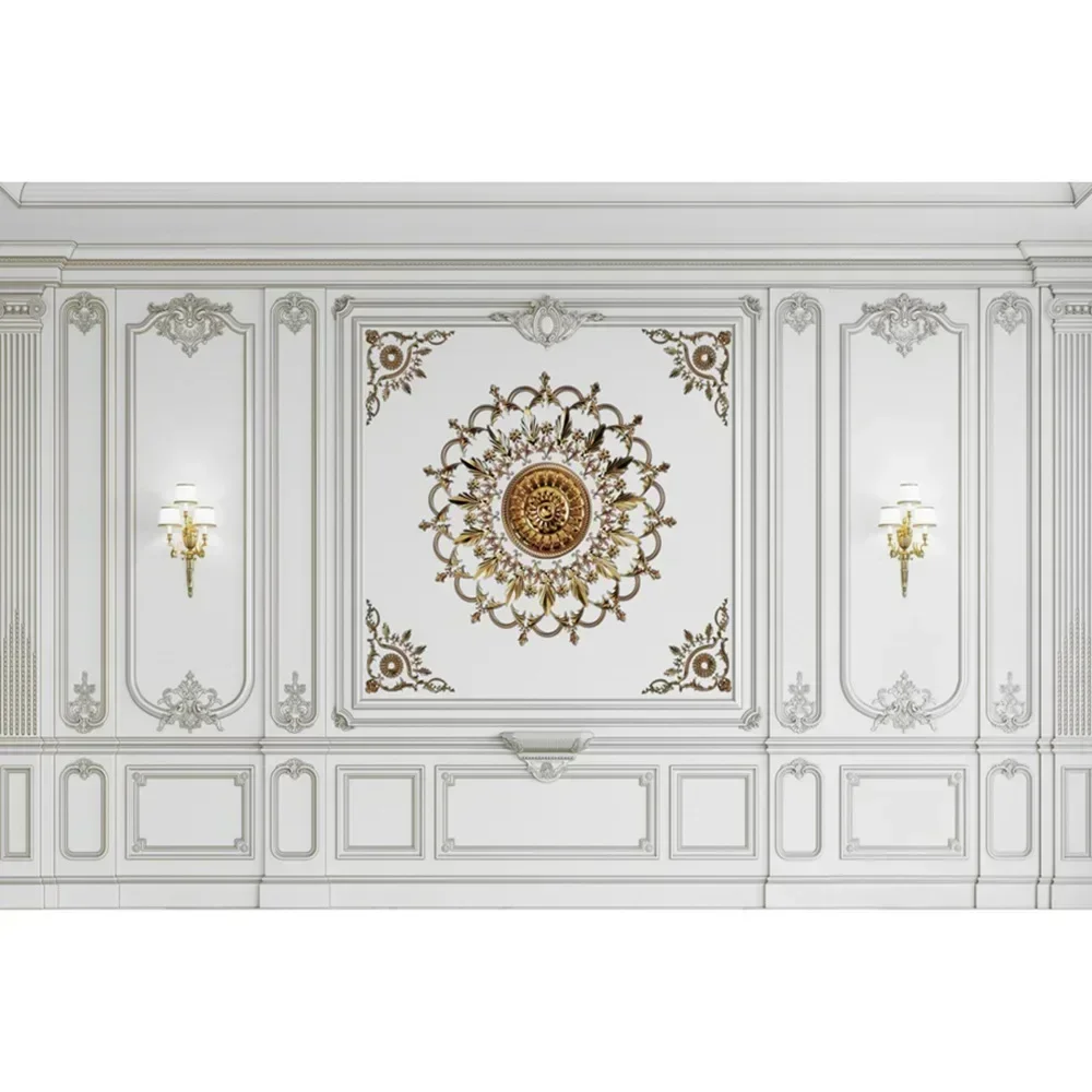 Luxury Large Christmas Trees Backdrop Photography Curtains Snow Pine ...