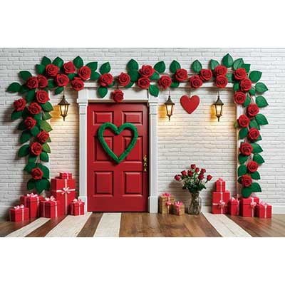 Luxury Large Christmas Trees Backdrop Photography Curtains Snow Pine ...